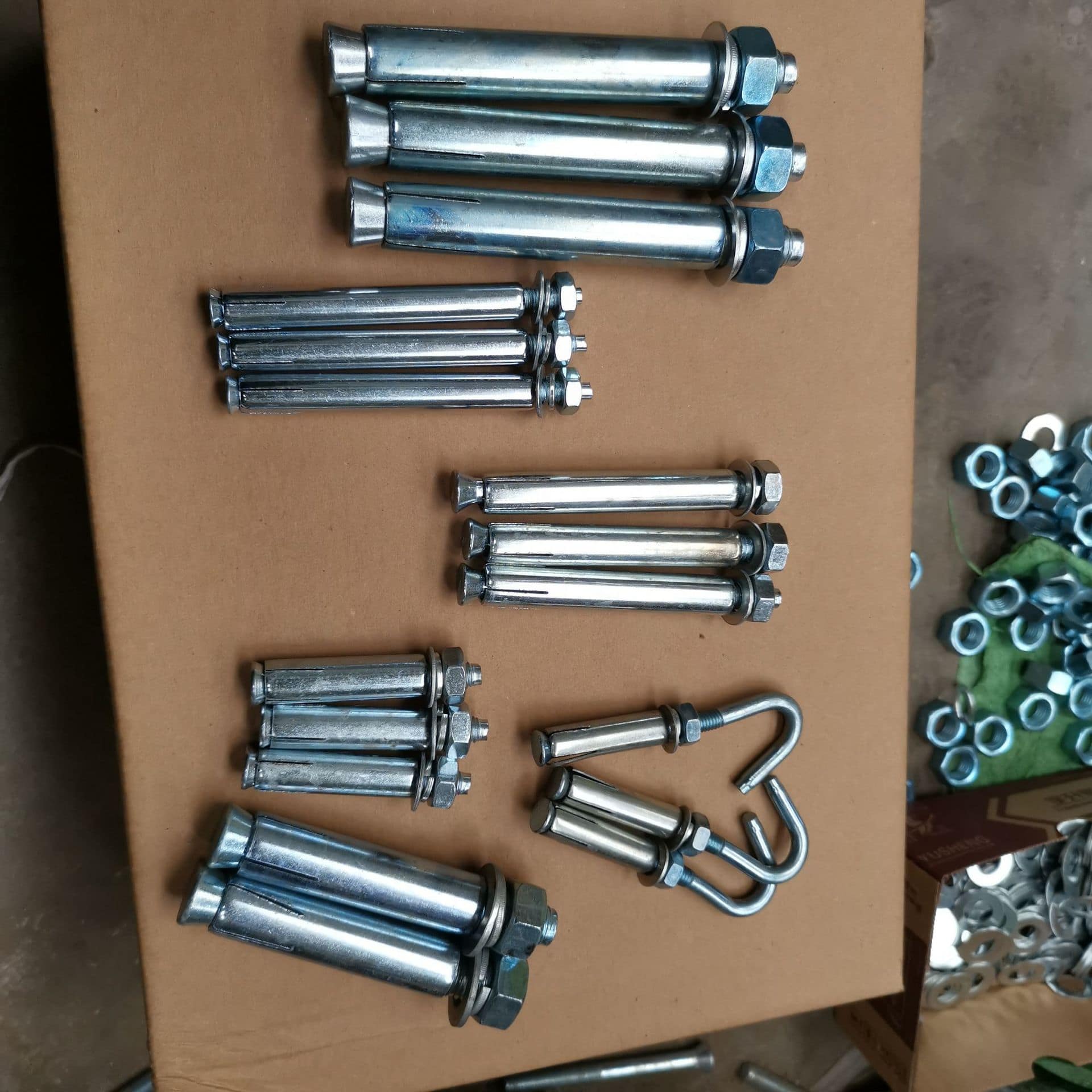 M6~M24 Galvanized Expansion Wedge Anchor Bolt - Haerbin Xinna ...